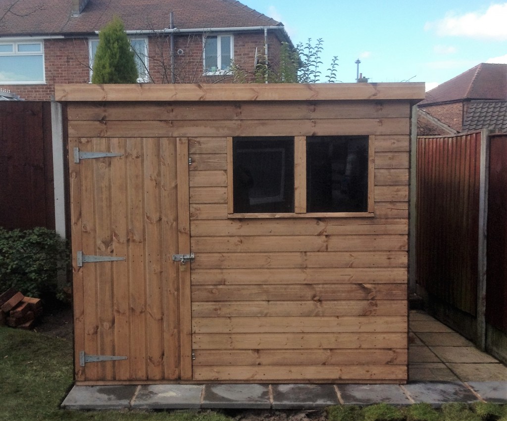 Liverpool Garden Sheds - Mersey Fencing Ltd